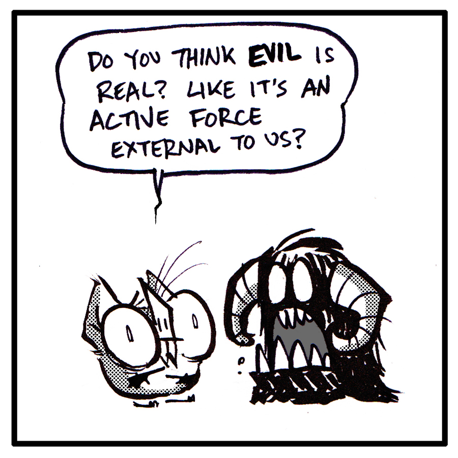 Evil Questions – The Big Insane Happy